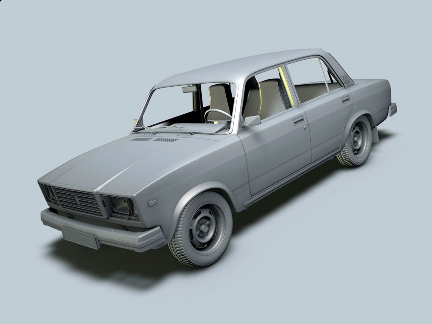 3d Model Riva 2107 Lada