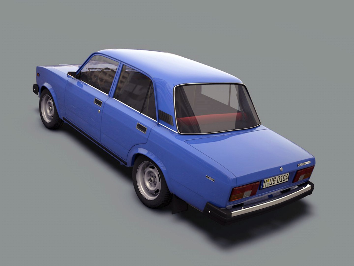 3d Model Riva 2107 Lada