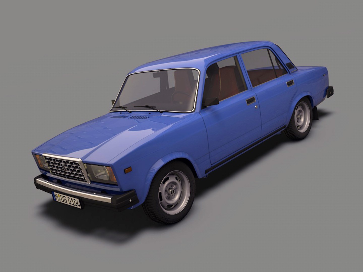 3d Model Riva 2107 Lada