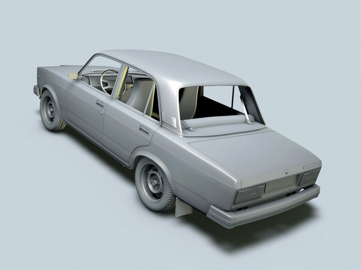 3d Model Riva 2107 Lada