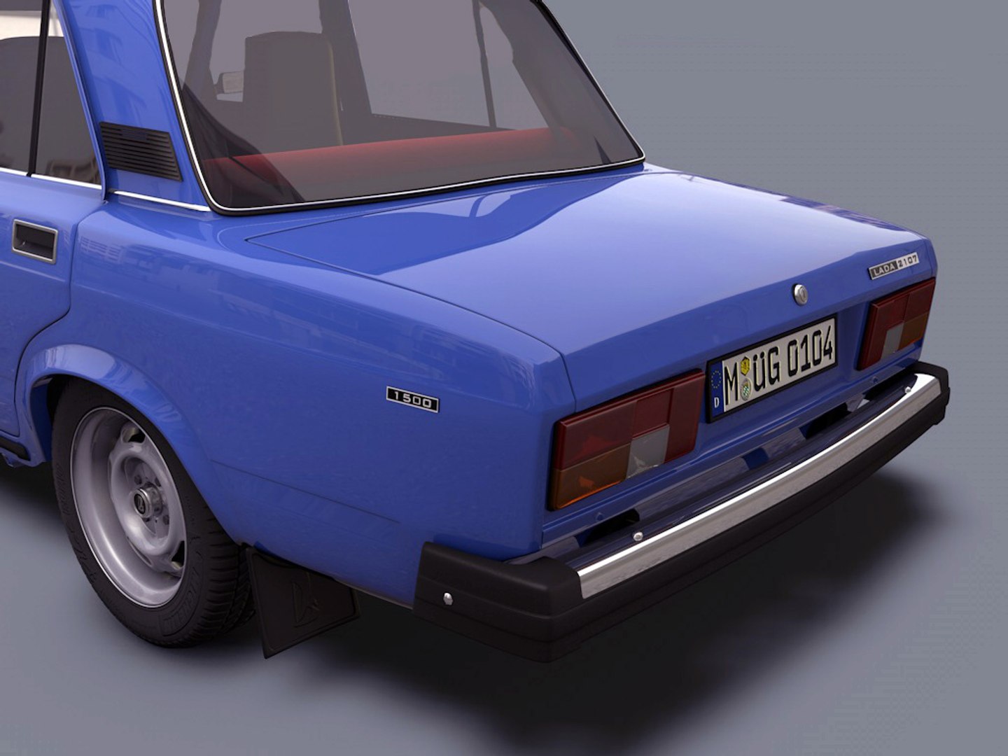 3d Model Riva 2107 Lada