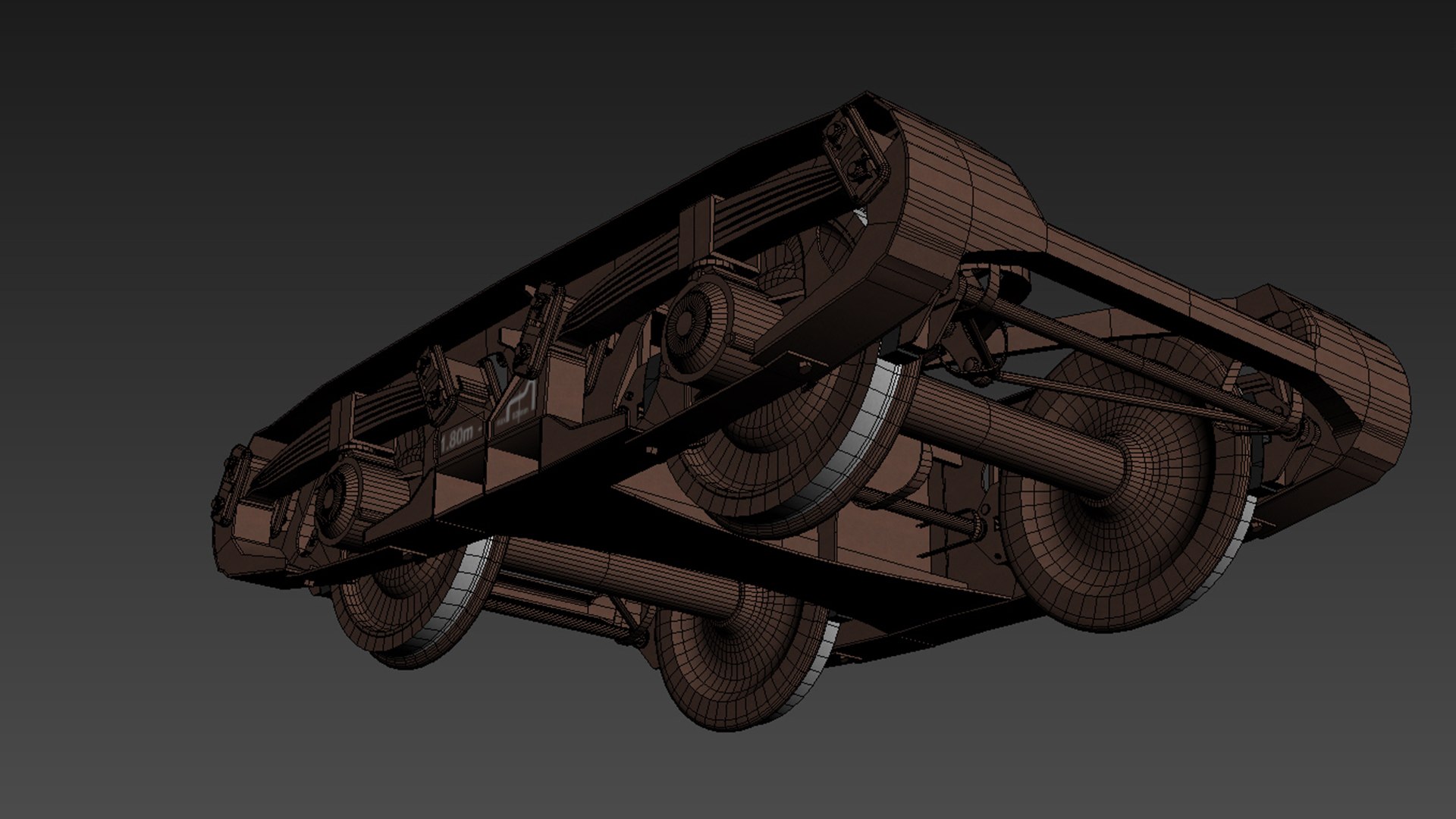 Free 3D Train Bogie Low-poly 3D Model - TurboSquid 2177941
