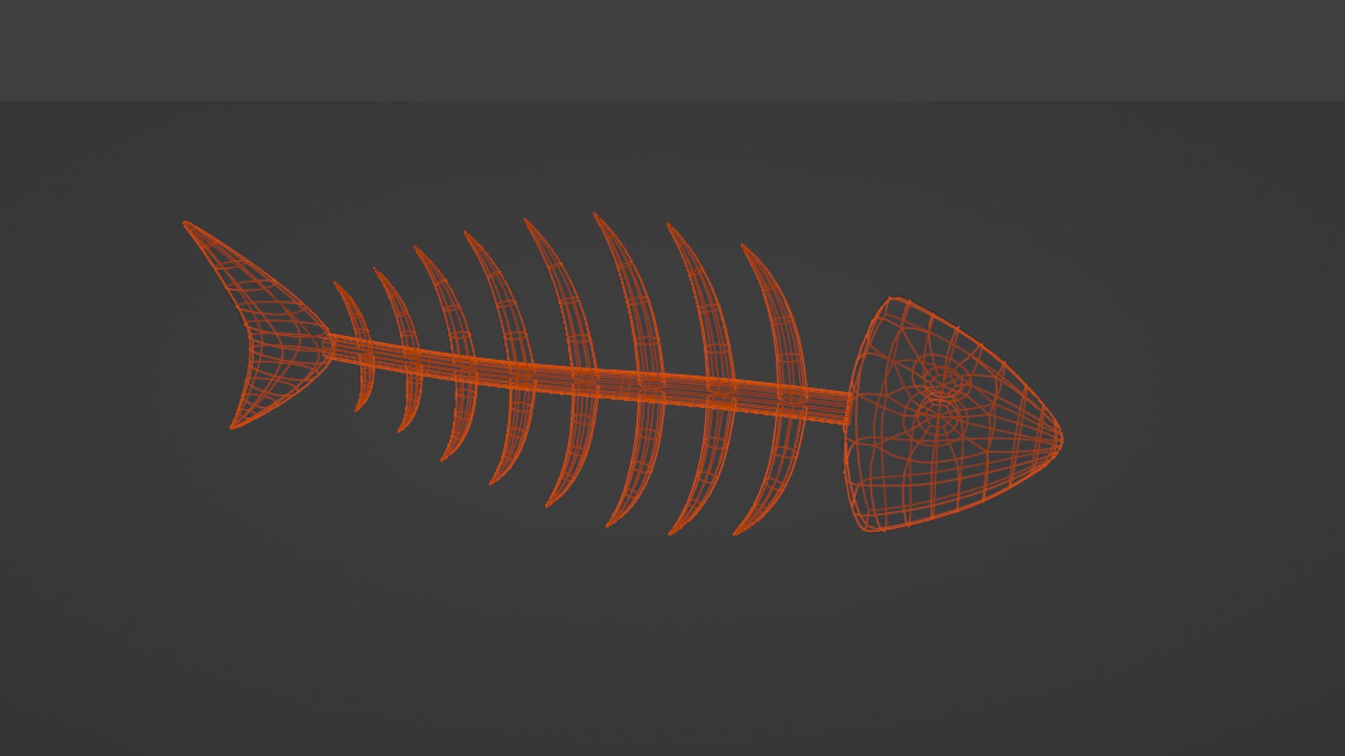 3D Fish Skeleton Bones - TurboSquid 2201331