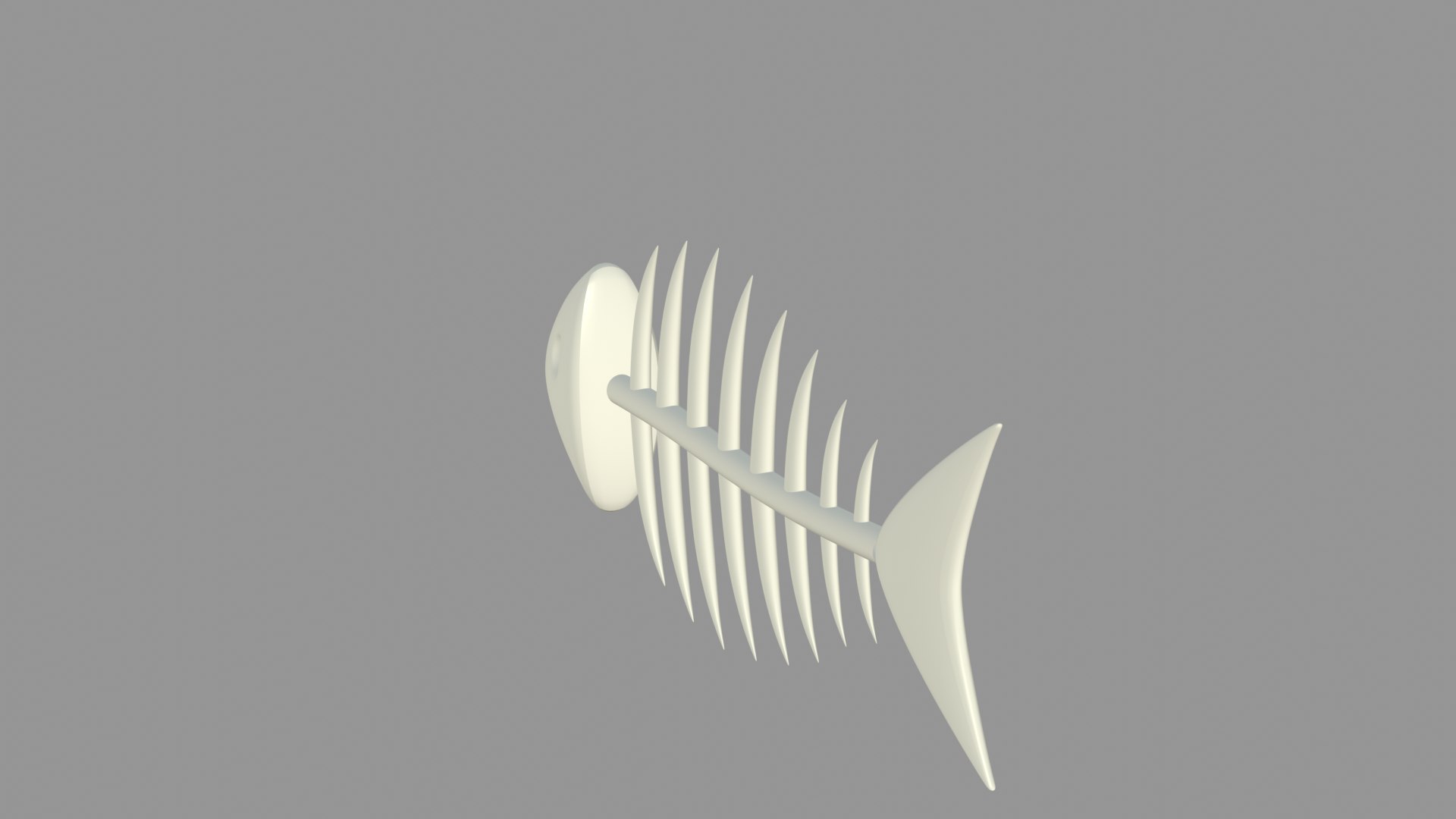 3D Fish Skeleton Bones - TurboSquid 2201331