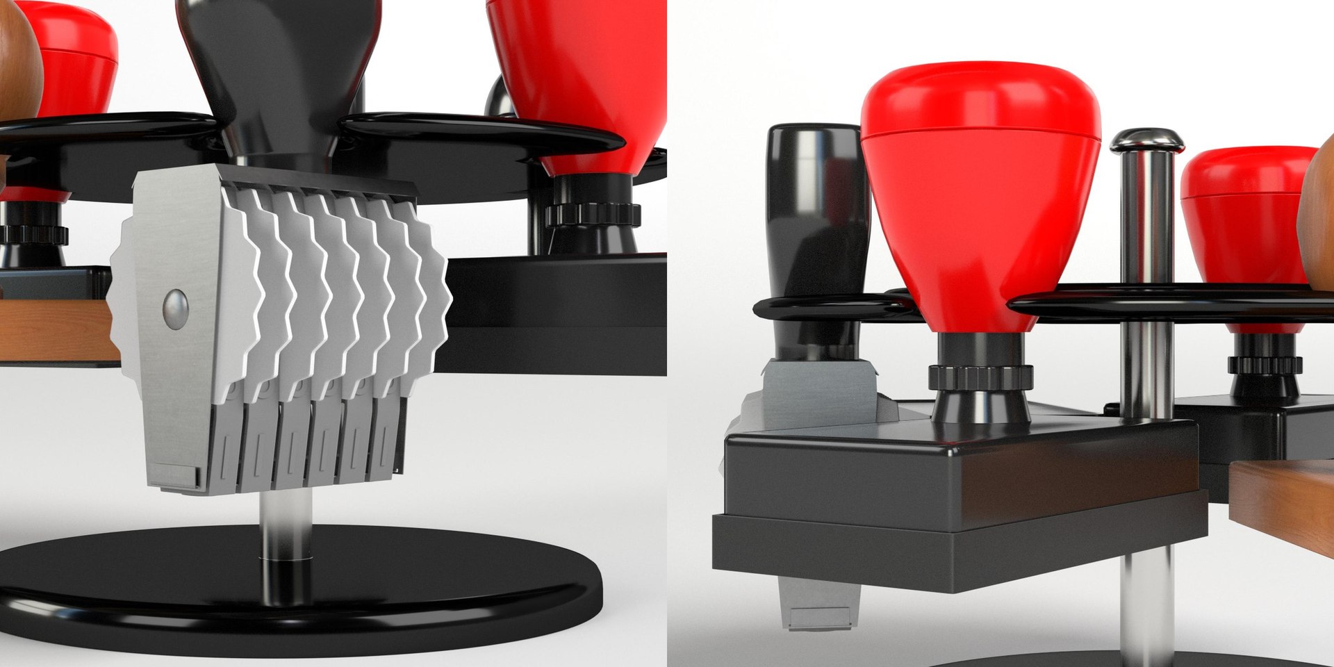 3D Rubber Stamps Rack Model - TurboSquid 1365674