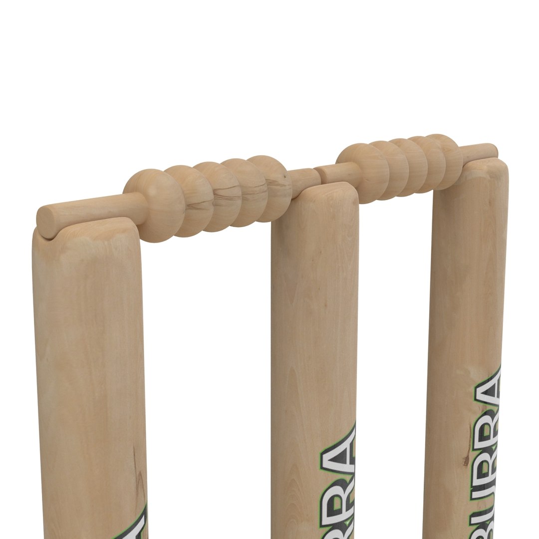 3d Model Cricket Wicket Kookaburra