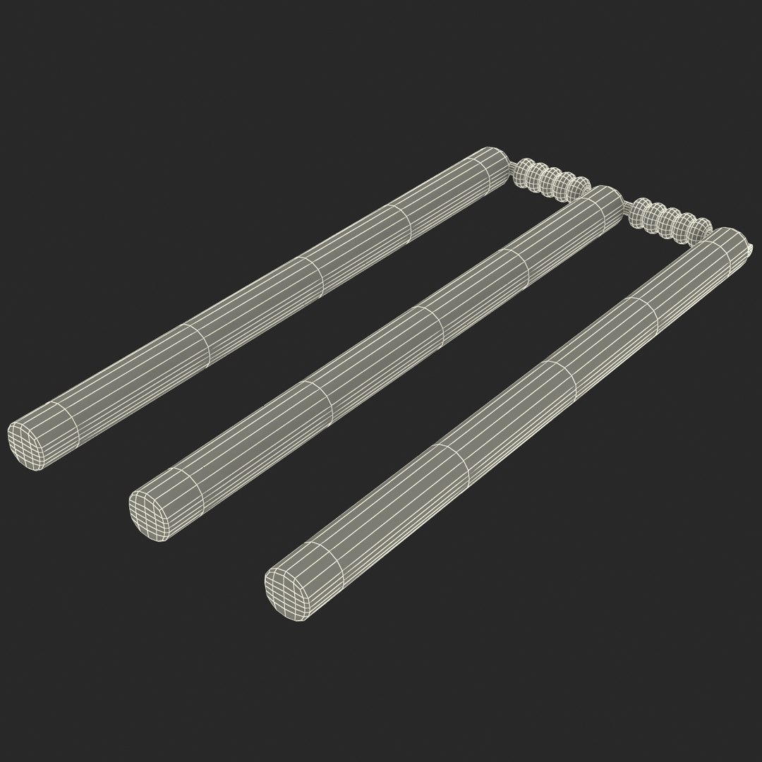 3d Model Cricket Wicket Kookaburra