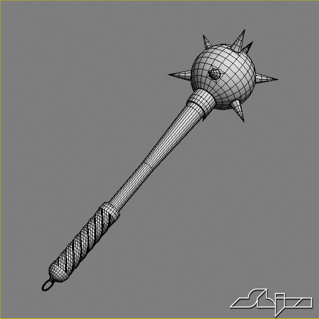 mace morningstar 1 3d model