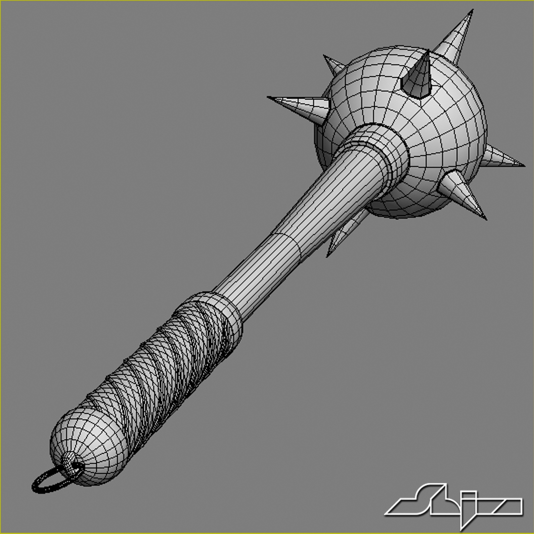 mace morningstar 1 3d model
