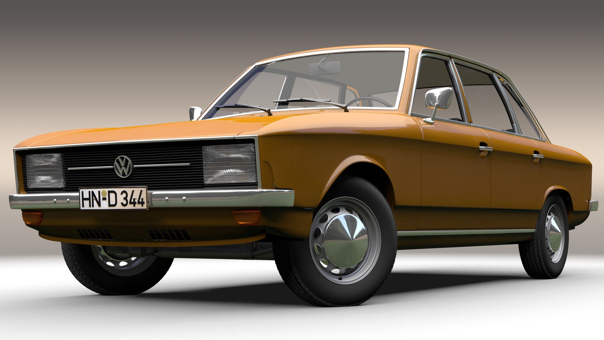 3D Volkswagen K70 1970 - TurboSquid 2160236