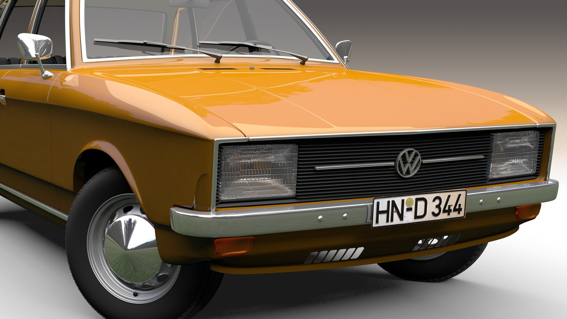 3D Volkswagen K70 1970 - TurboSquid 2160236