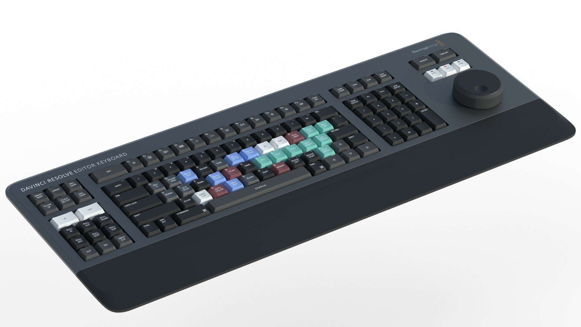 3D Blackmagic Design DaVinci Keyboard - TurboSquid 2124836