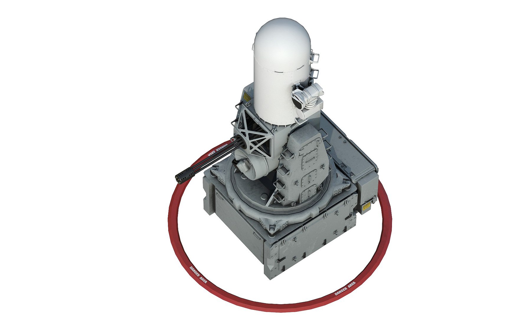 Phalanx CIWS 3D Model - TurboSquid 2018768