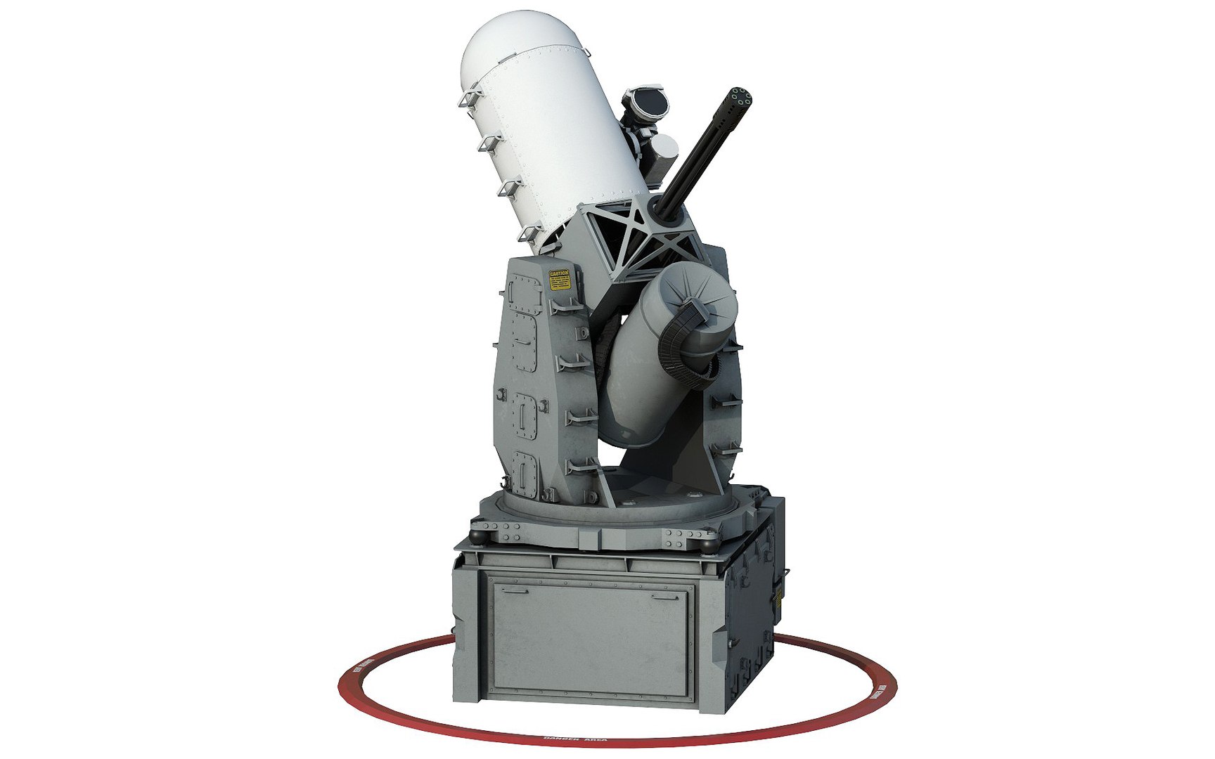 Phalanx CIWS 3D Model - TurboSquid 2018768