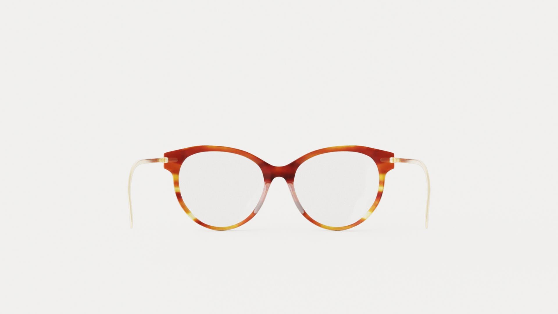 3D EOE EYEWEAR - Fredrika 53 Honey Glasses Model - TurboSquid 2215080