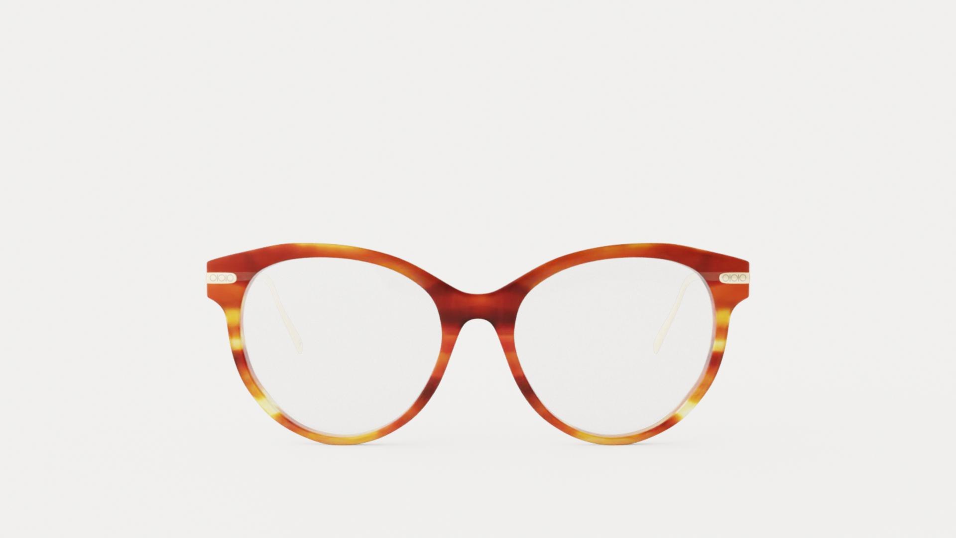 3D EOE EYEWEAR - Fredrika 53 Honey Glasses Model - TurboSquid 2215080