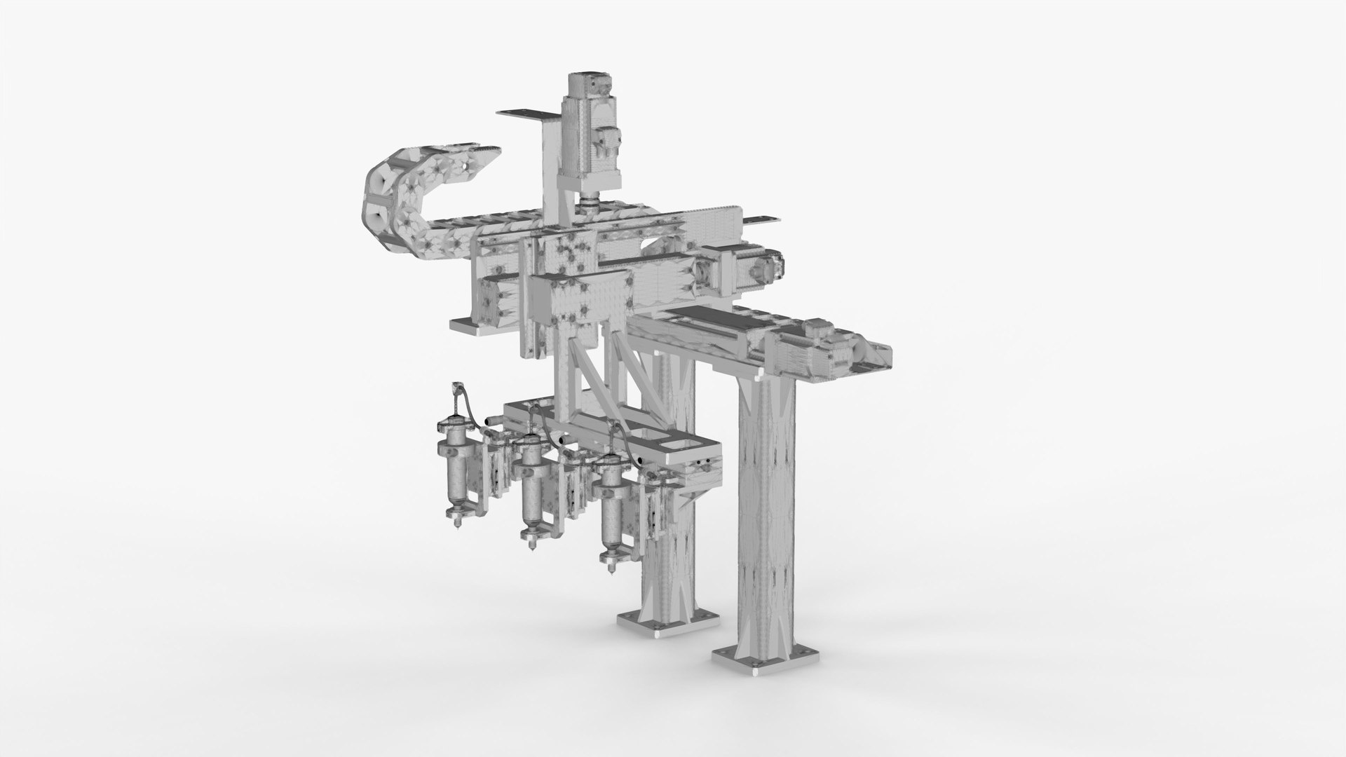 Automatic XYZ Module Servo Dispensing Machine 3D - TurboSquid 1985848