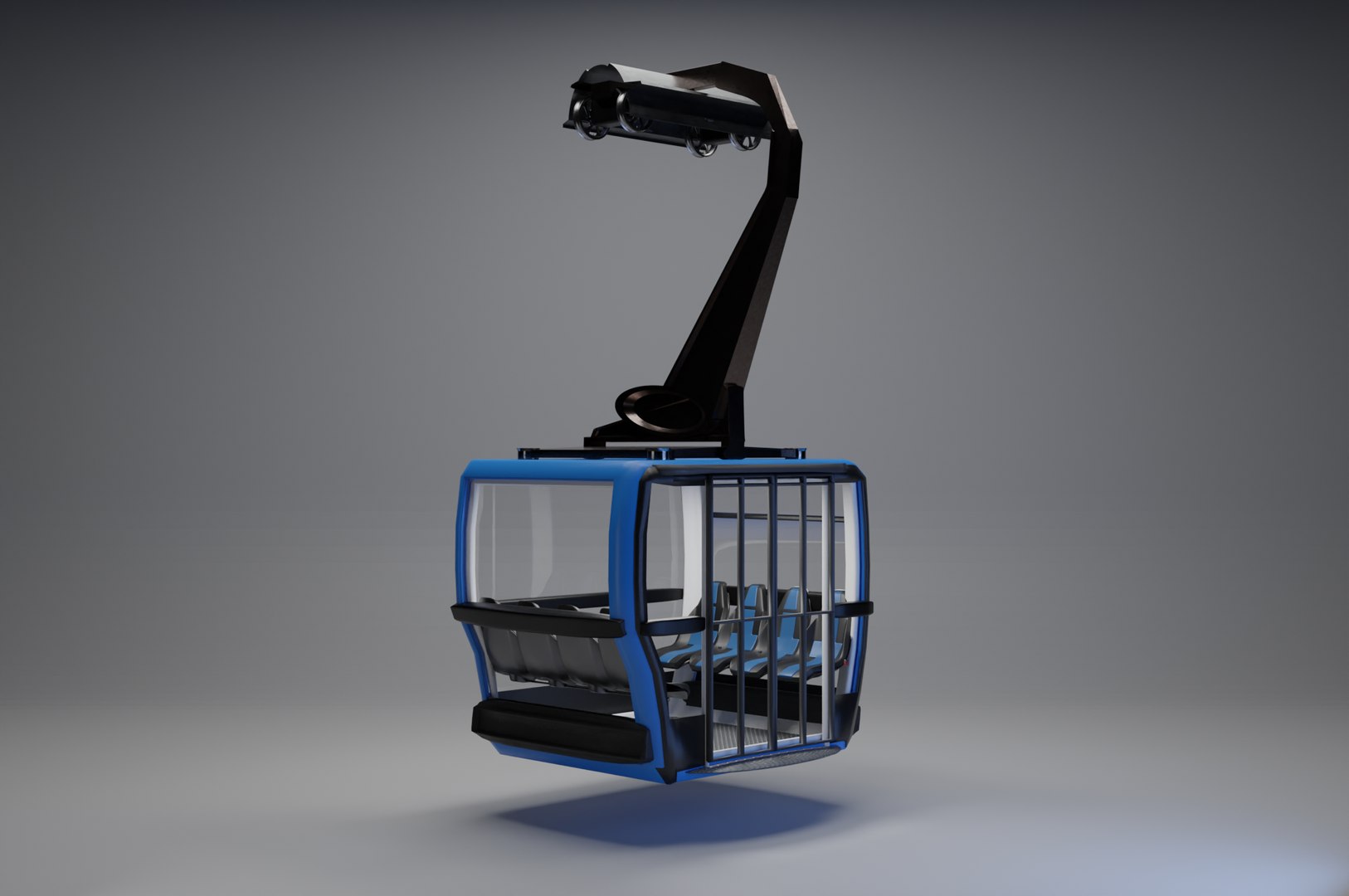 Cable Car 3D Model - TurboSquid 1952338
