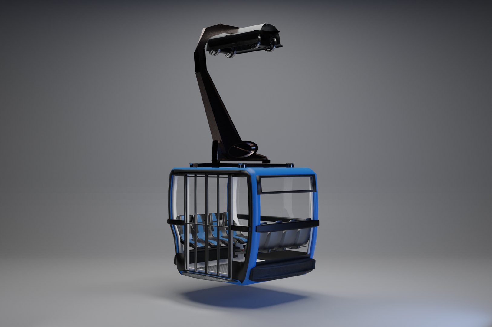 Cable Car 3D Model - TurboSquid 1952338