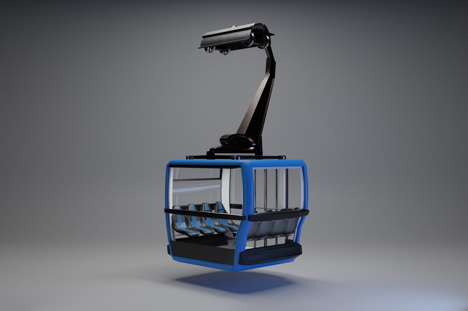 Cable Car 3D Model - TurboSquid 1952338