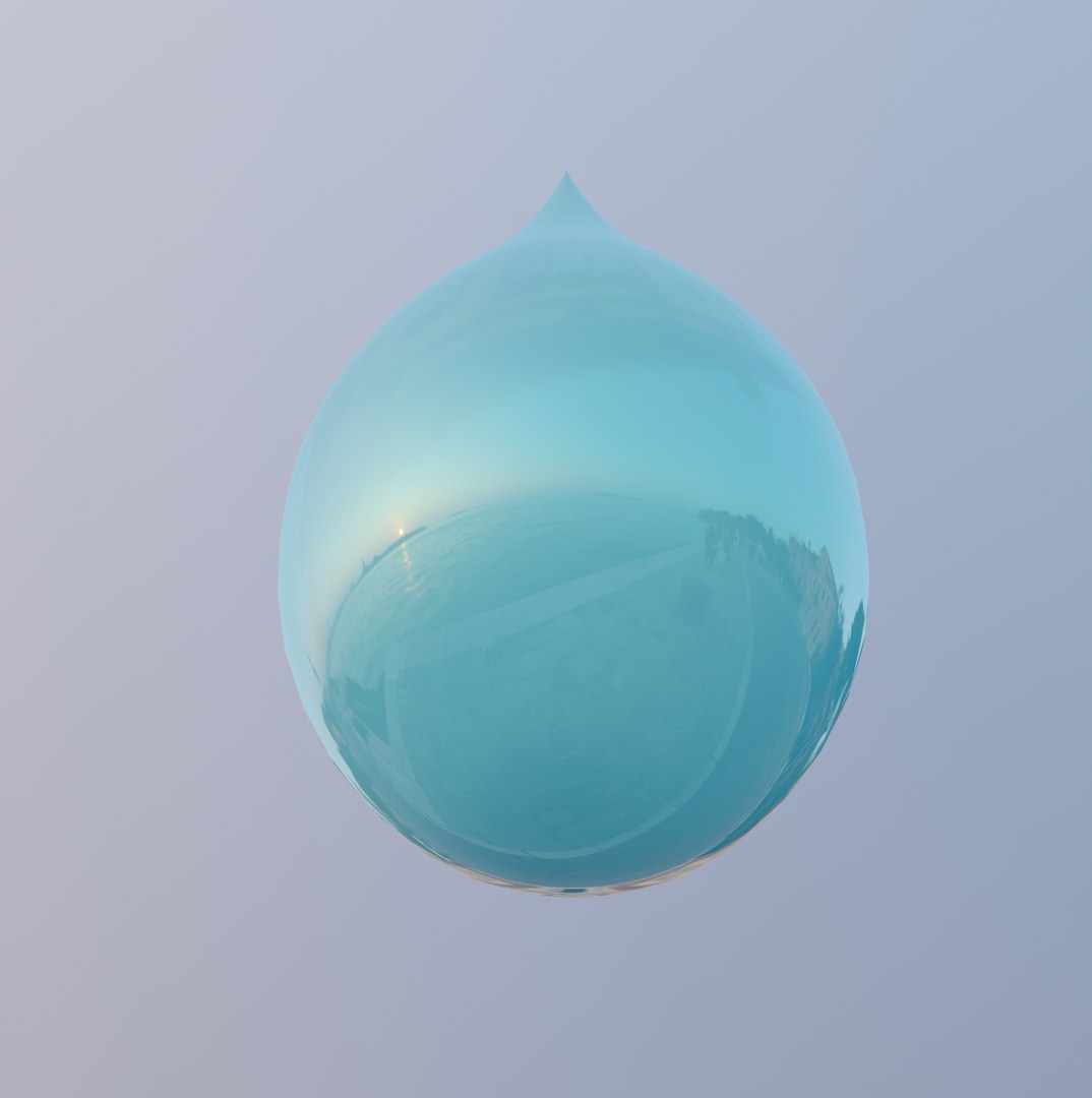 Color Droplet 3D Model - TurboSquid 1442978