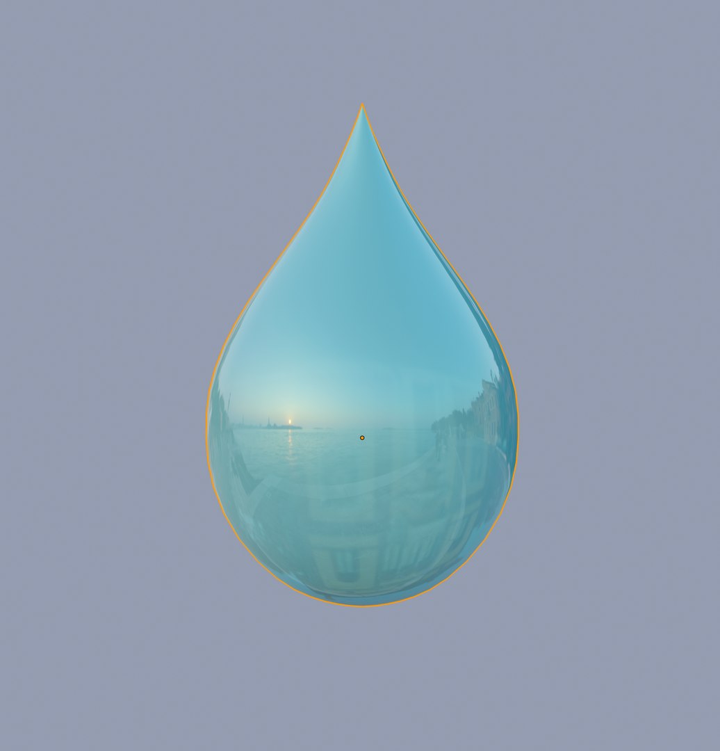 Color Droplet 3D Model - TurboSquid 1442978
