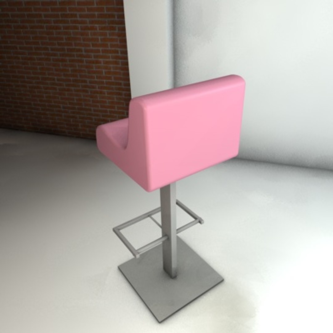 Pink Stool Bar 3ds