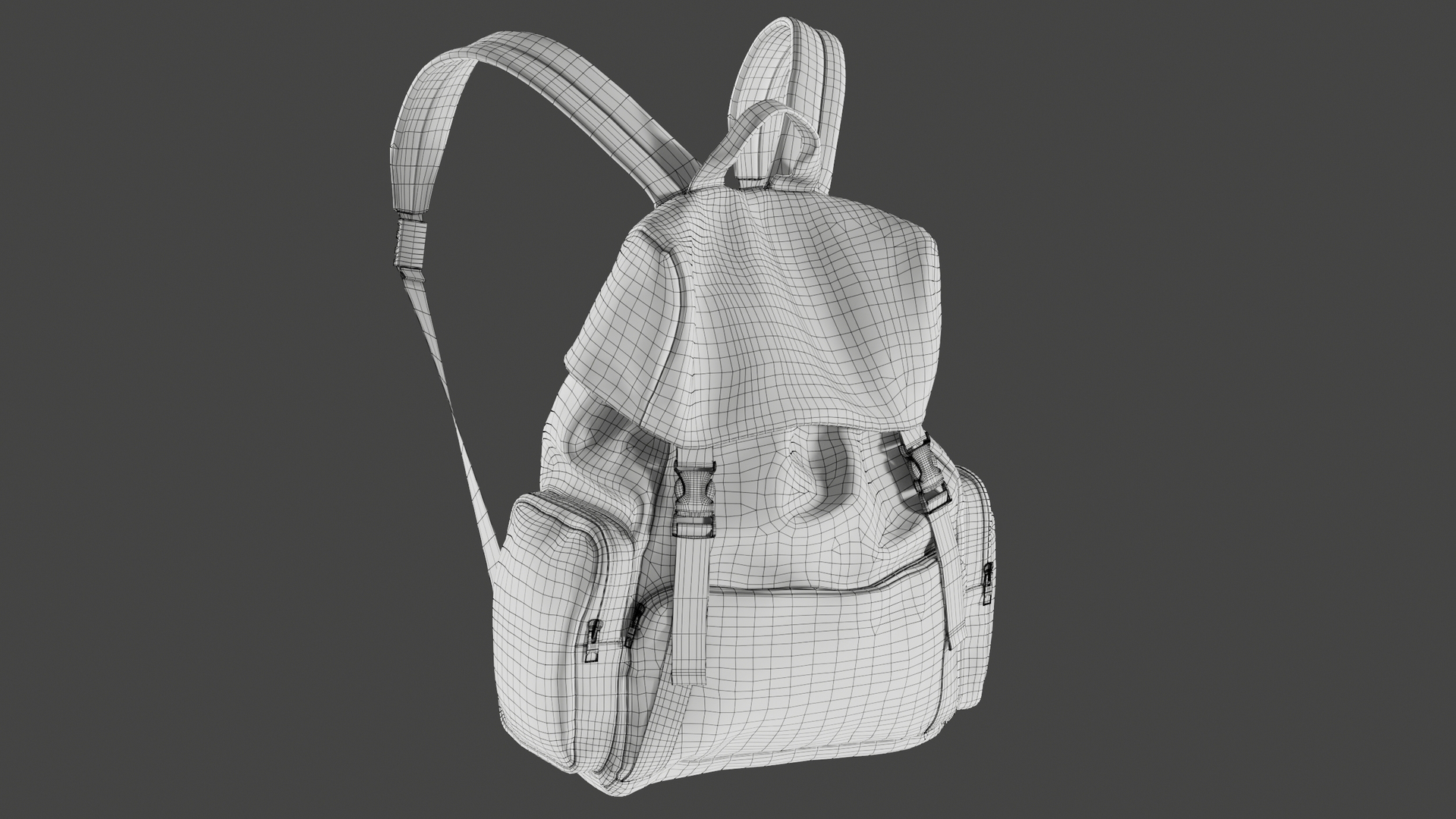 Mesh backpack 12 - model - TurboSquid 1649848