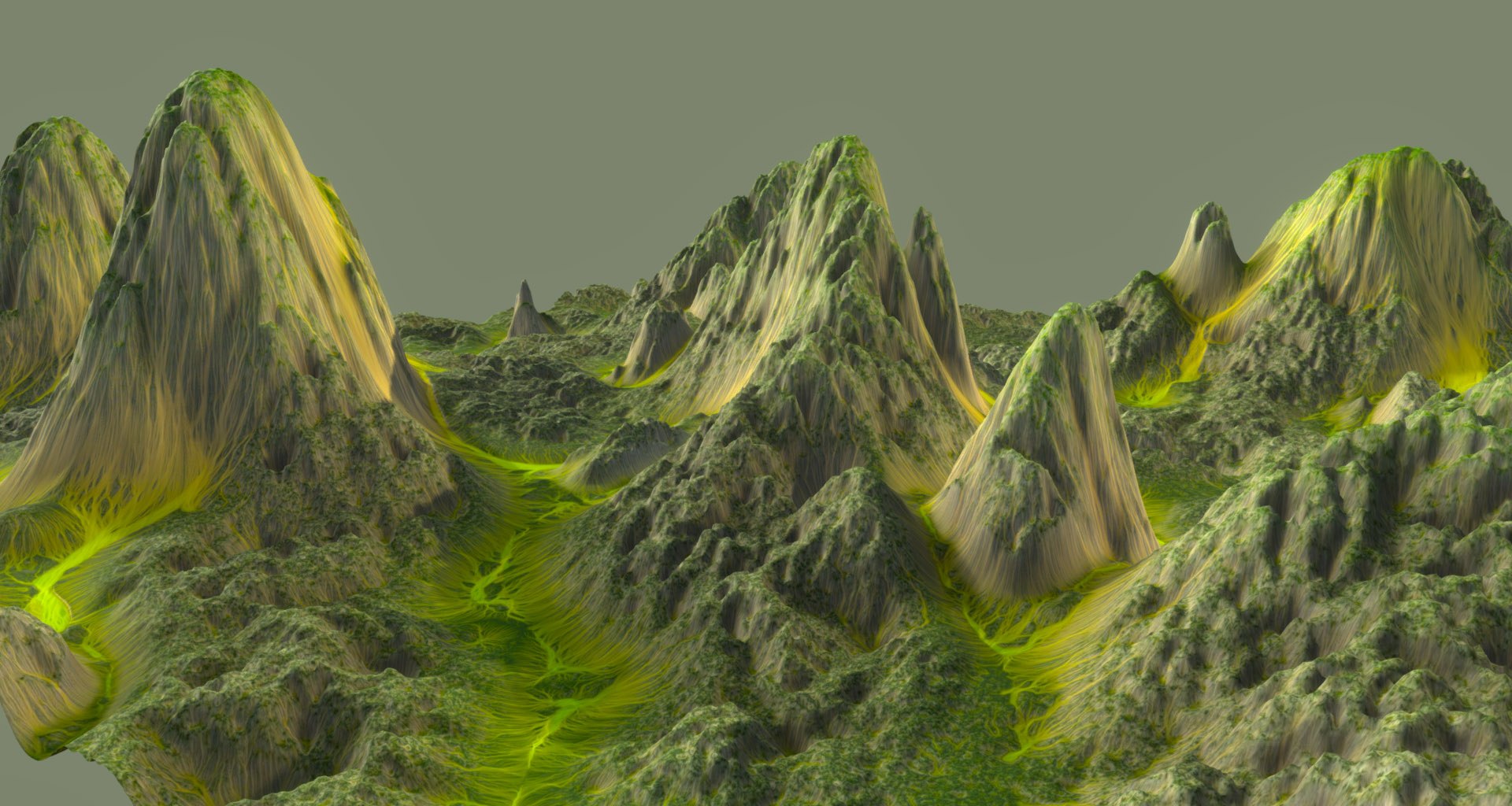 3D Terrain - TurboSquid 1302875