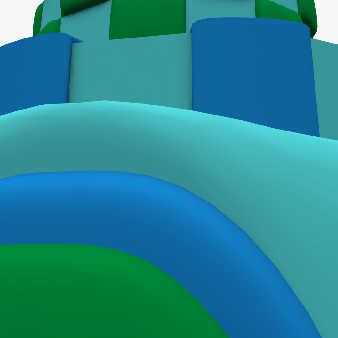 Topsy Turvy Cake 3d Model