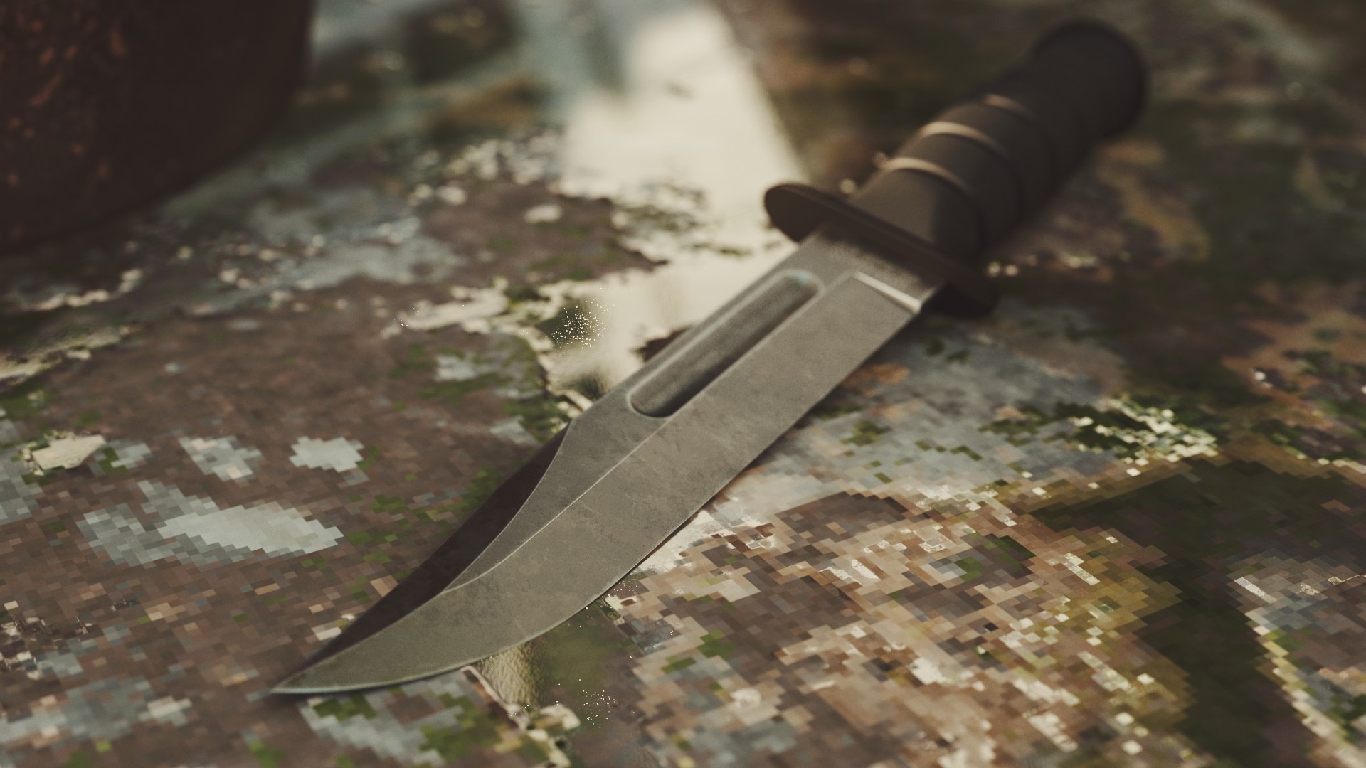 3D Painted Ka - Bar - TurboSquid 1473140