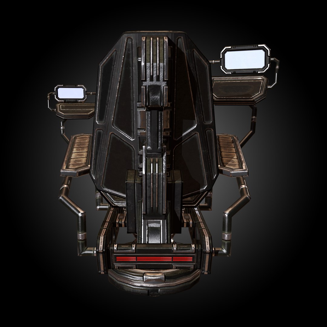 Cockpit chair 3D - TurboSquid 1533320