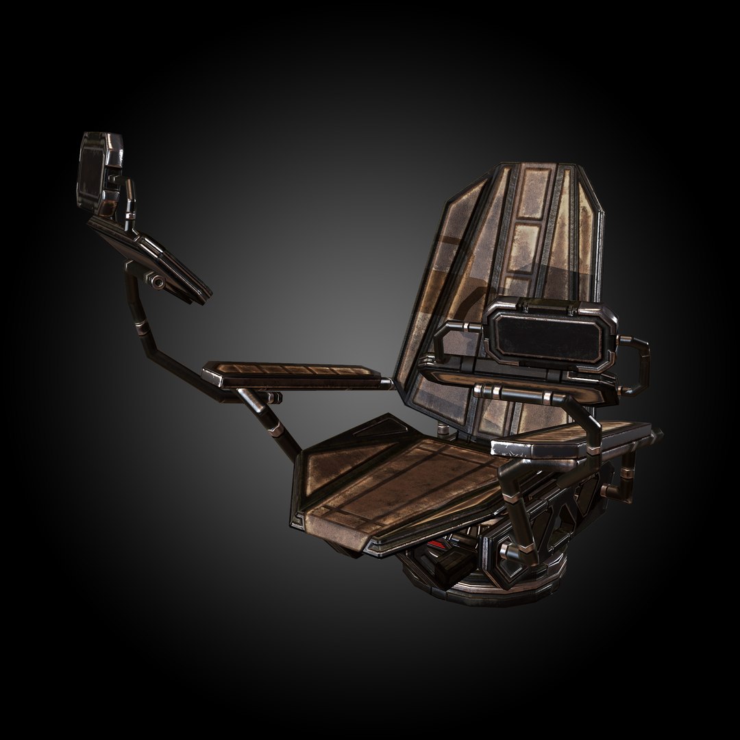 Cockpit chair 3D - TurboSquid 1533320