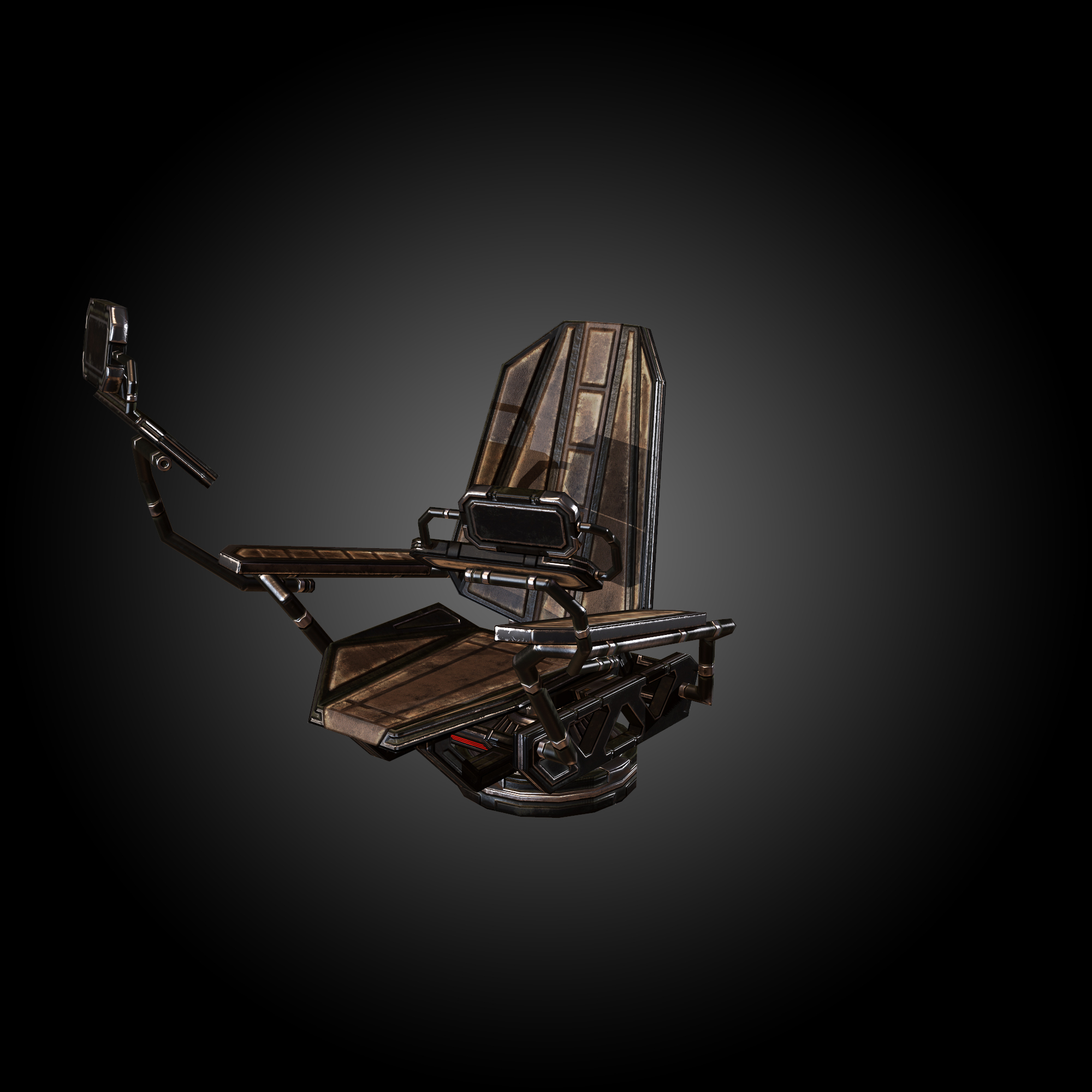 Cockpit chair 3D - TurboSquid 1533320