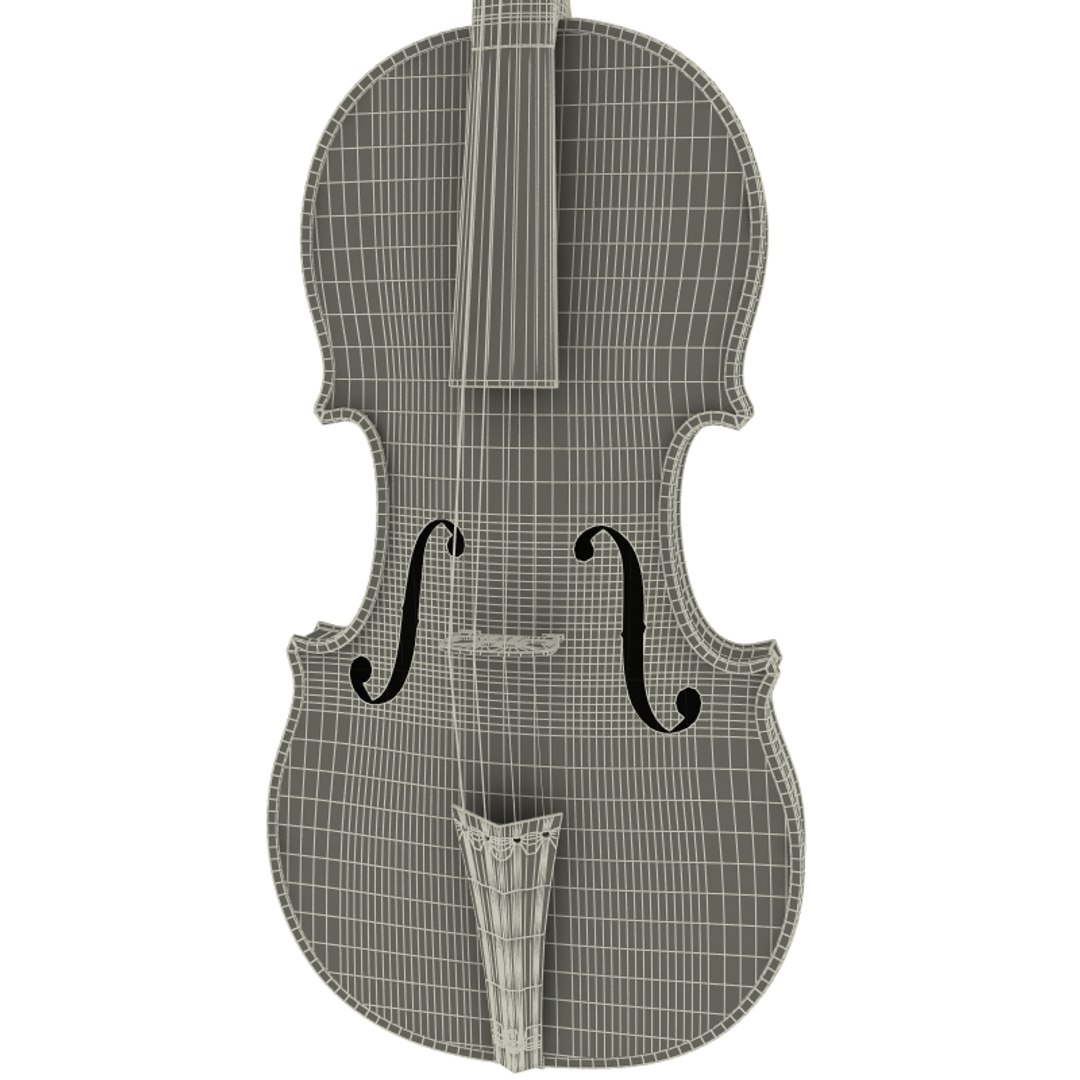 violin modelled max