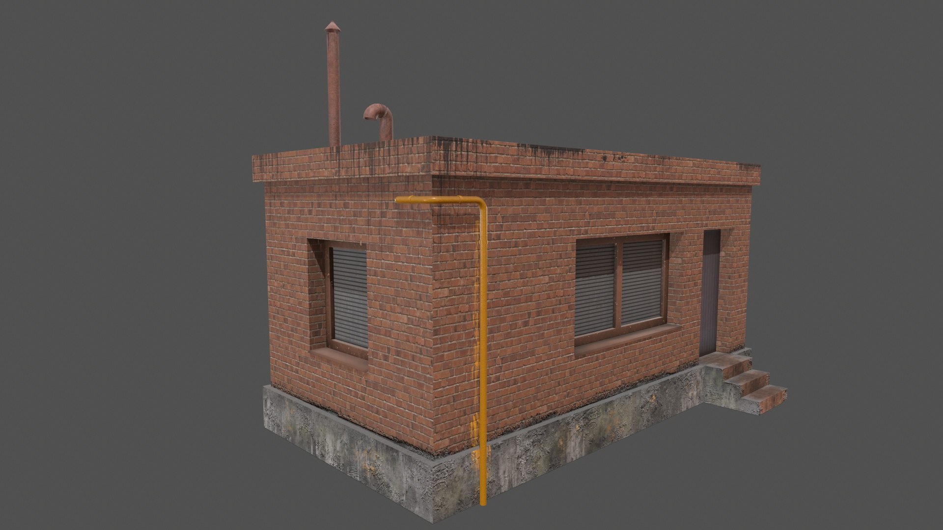 Guard House 3D Model - TurboSquid 1796127