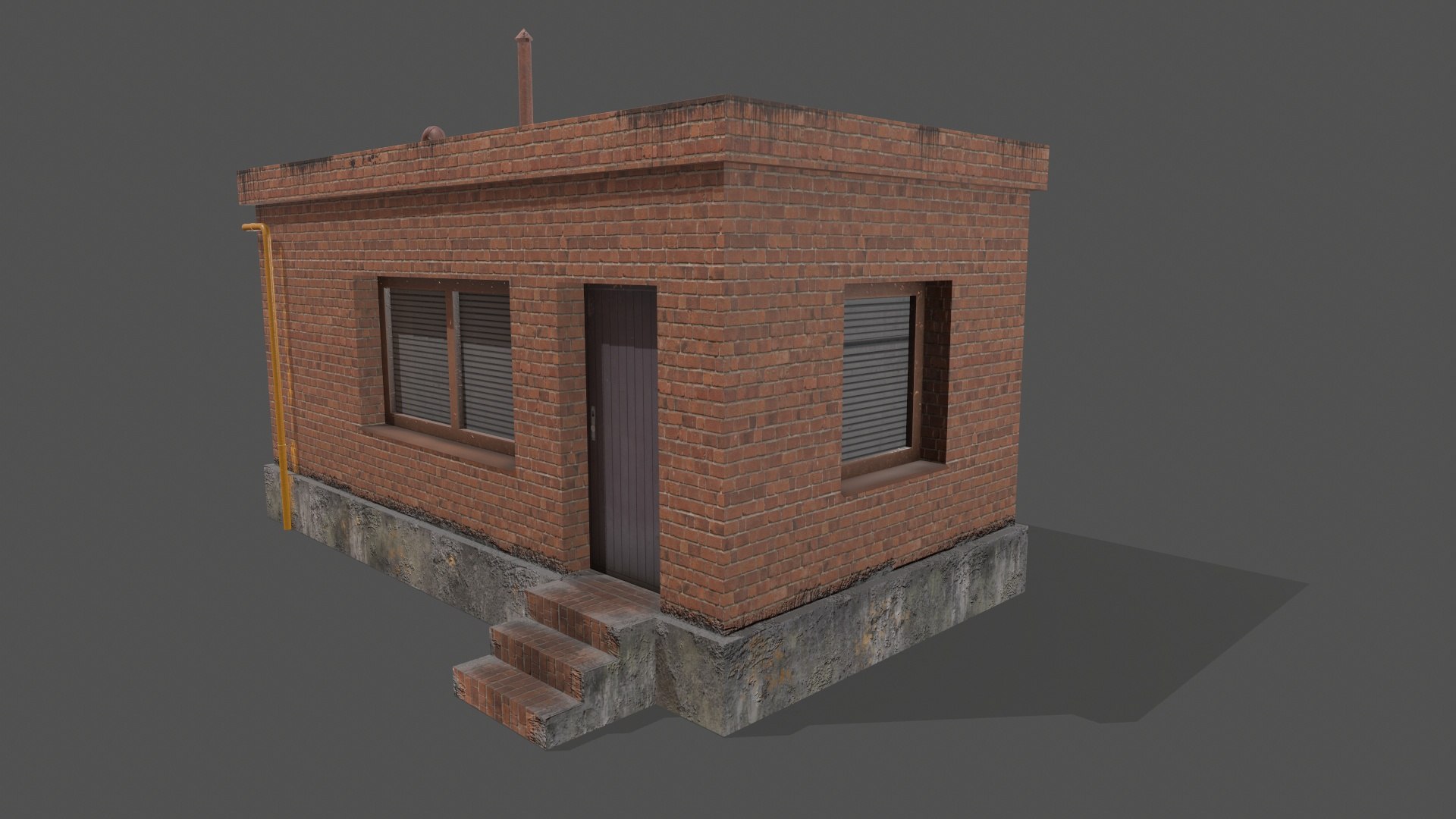 Guard House 3D Model - TurboSquid 1796127