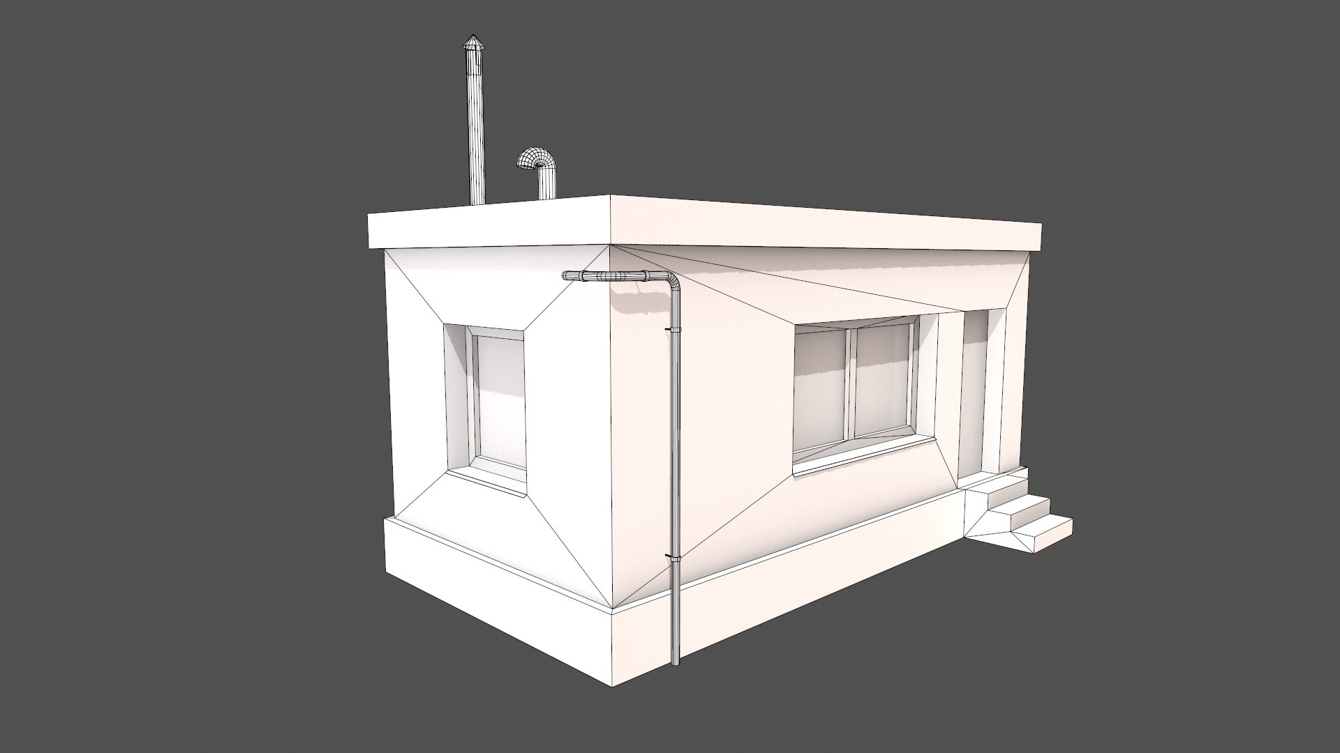 Guard House 3D Model - TurboSquid 1796127