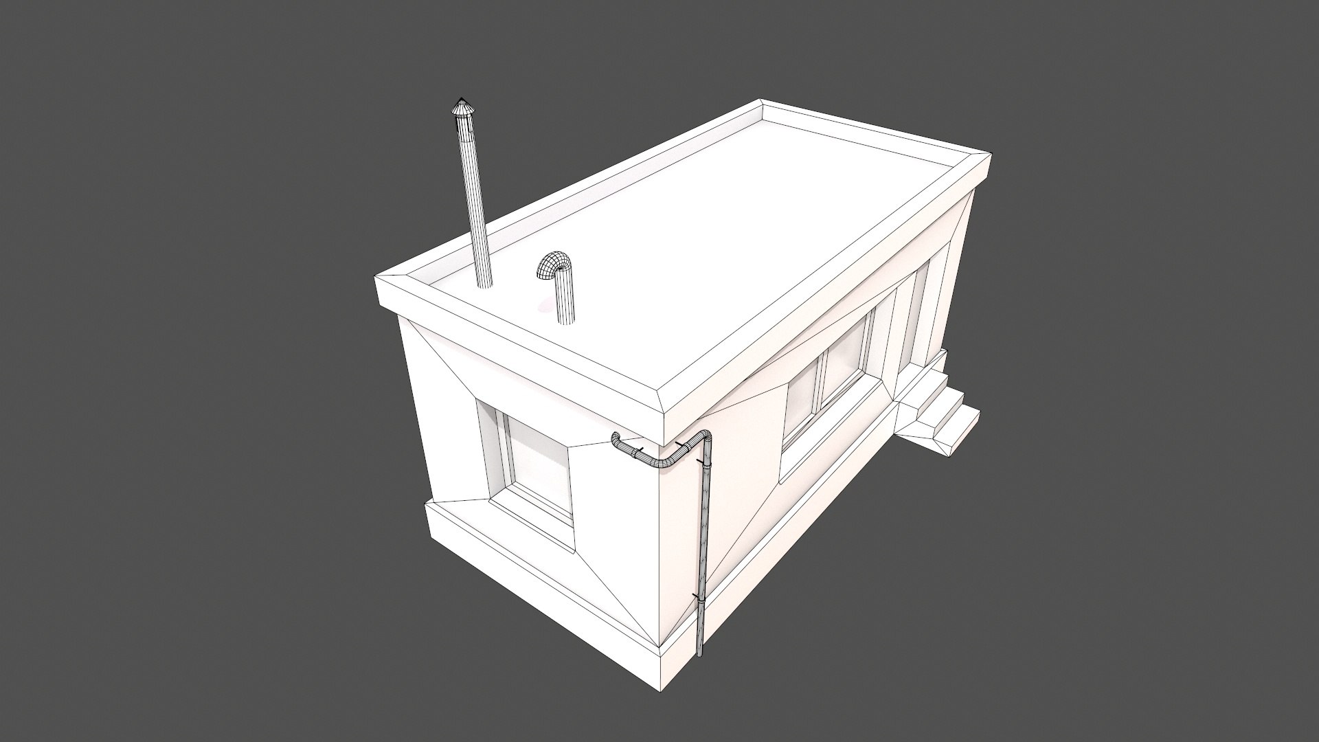 Guard House 3D Model - TurboSquid 1796127