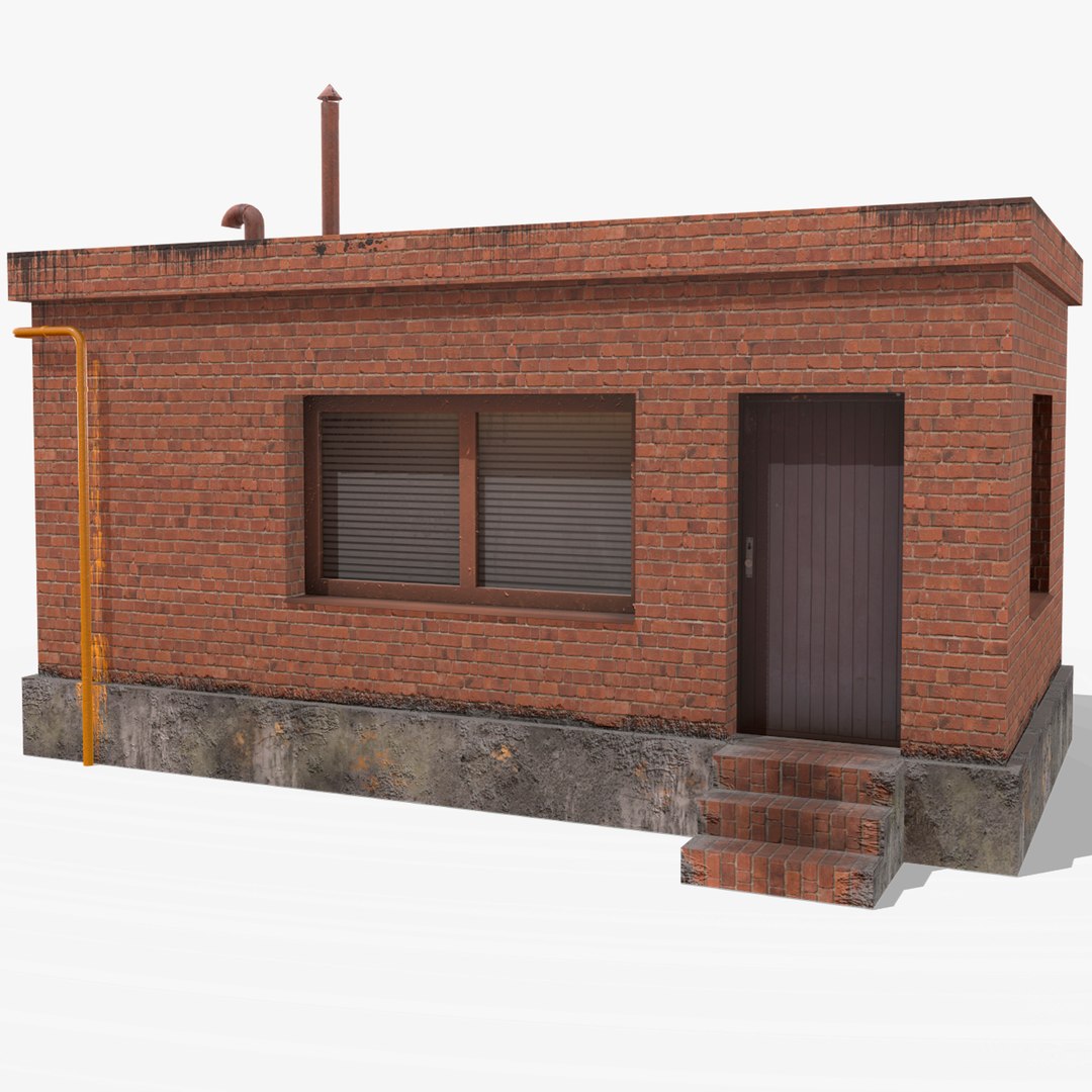 Guard House 3D model - TurboSquid 1796127