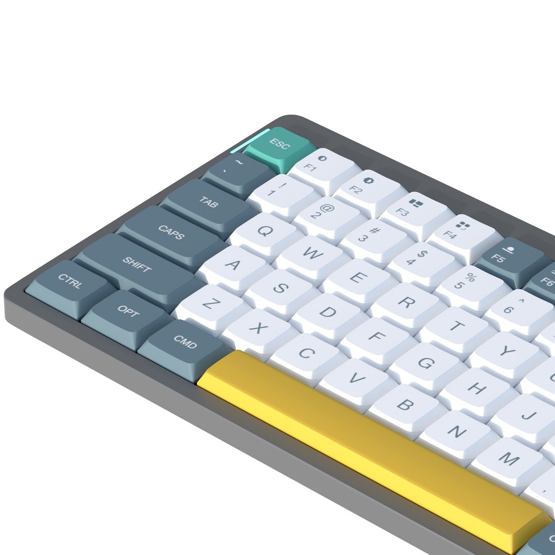 3D Nuphy AIR75 Keyboard Model - TurboSquid 2165705