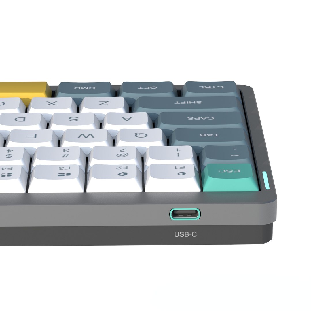 3D Nuphy AIR75 Keyboard Model - TurboSquid 2165705