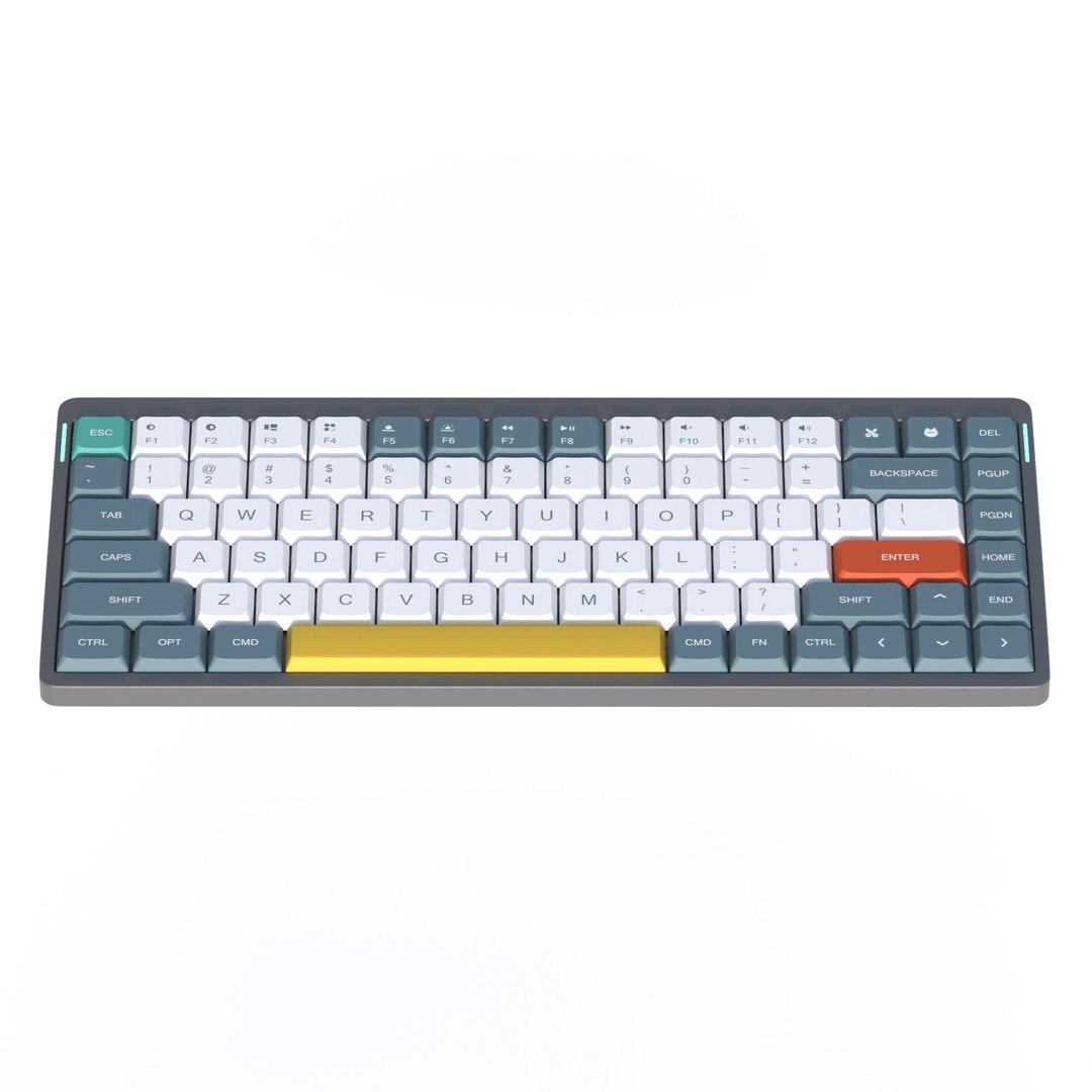 3D Nuphy AIR75 Keyboard Model - TurboSquid 2165705