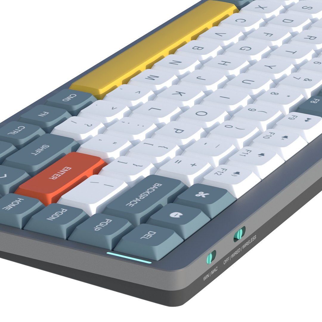 3D Nuphy AIR75 Keyboard Model - TurboSquid 2165705