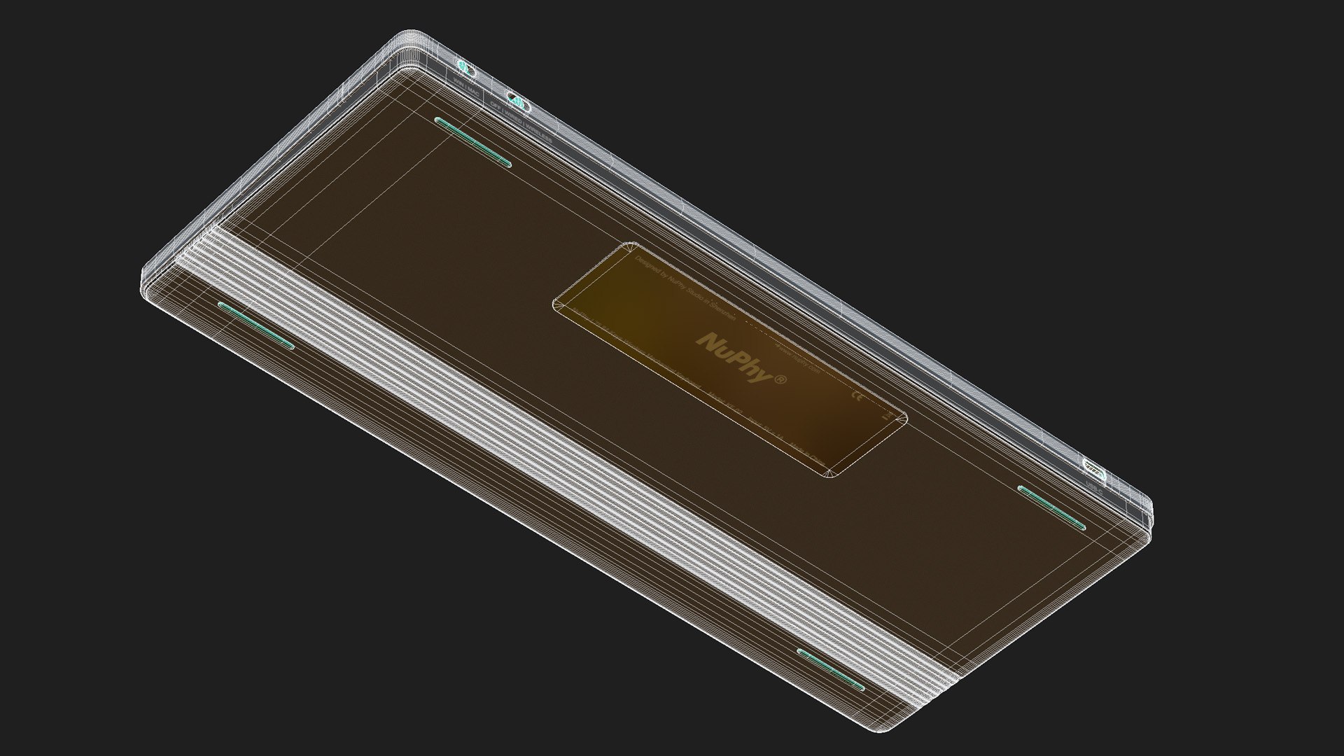 3D Nuphy AIR75 Keyboard Model - TurboSquid 2165705