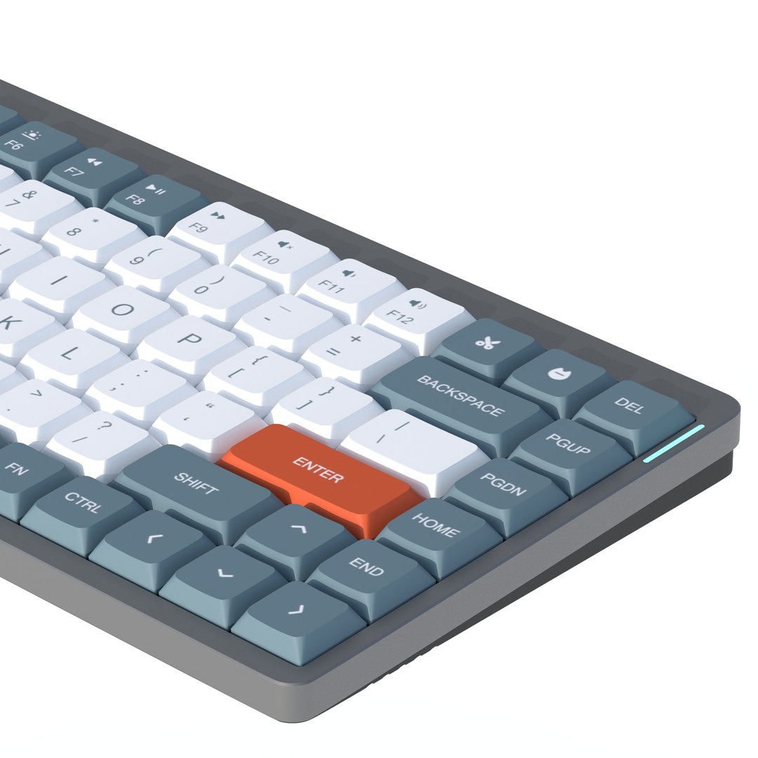 3D Nuphy AIR75 Keyboard Model - TurboSquid 2165705