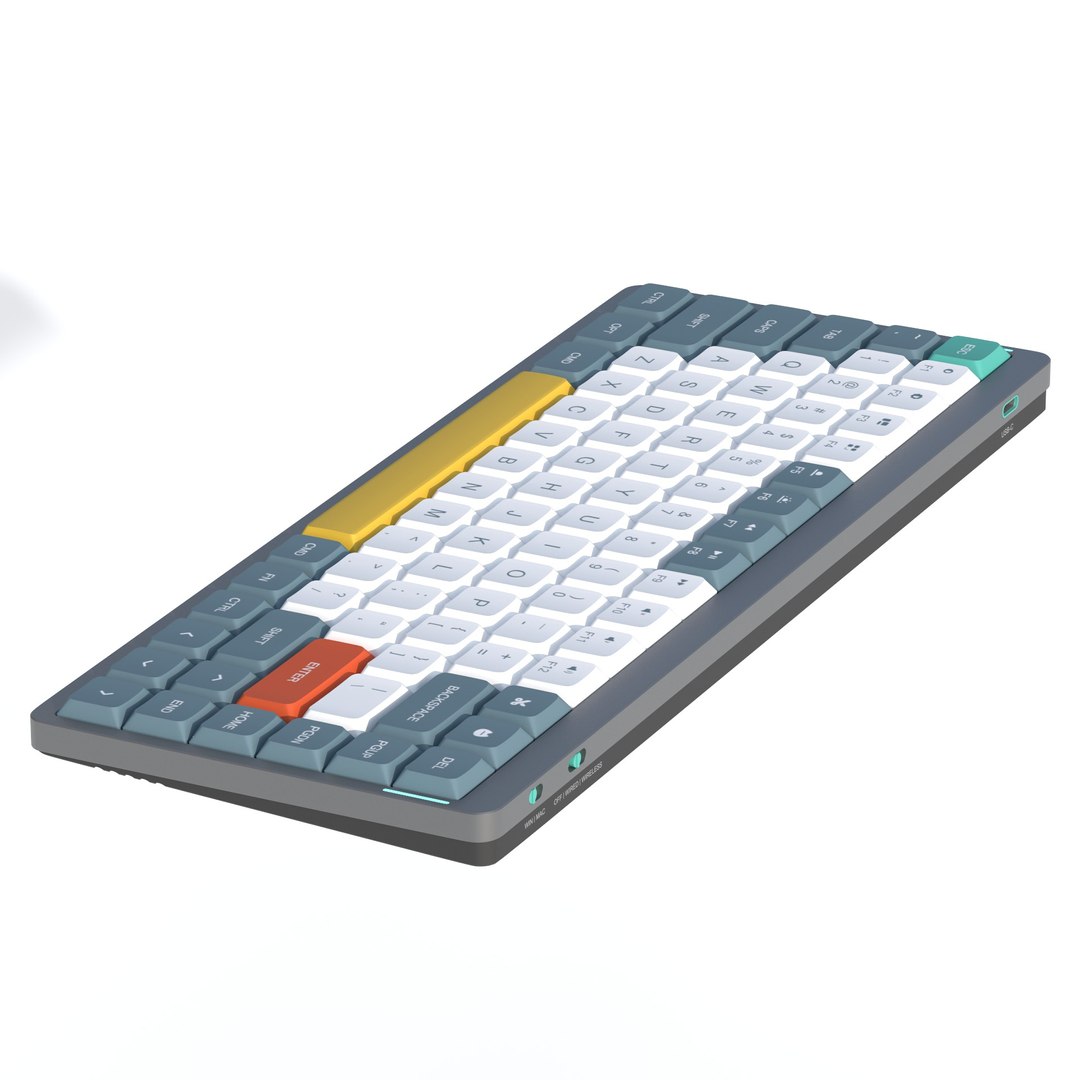 3D Nuphy AIR75 Keyboard Model - TurboSquid 2165705