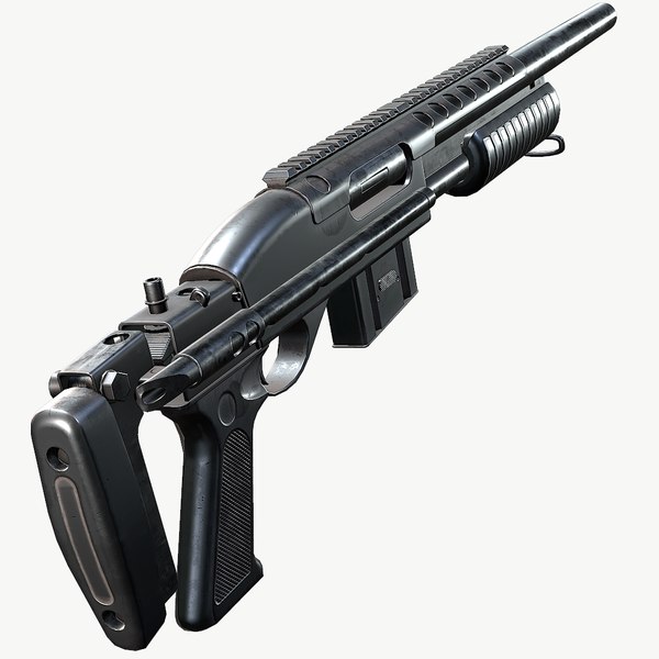 Shotgun Blender Models for Download | TurboSquid
