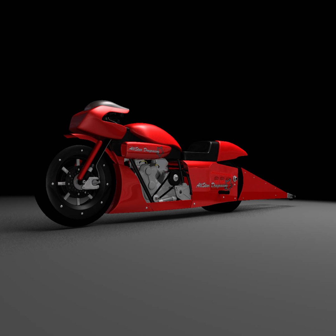 Pro Stock Motorcycle 3D Model - TurboSquid 1397855