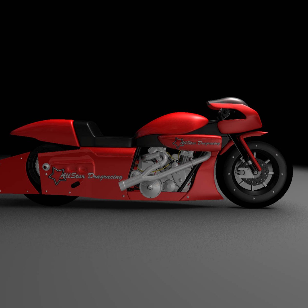 Pro Stock Motorcycle 3D Model - TurboSquid 1397855